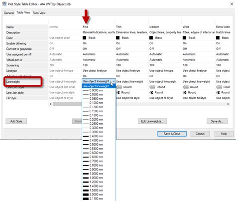 Plotstyle For Lineweights Autodesk Community