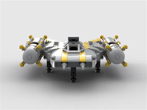 Lego Moc Y Wing Btl B By Oldschool Rebrickable Build With Lego