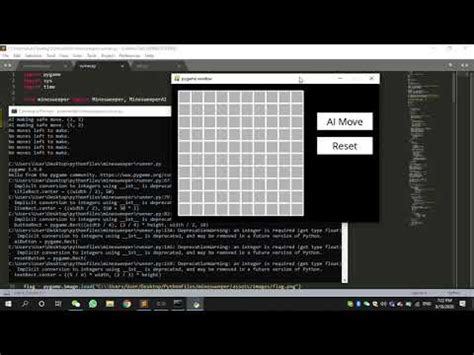 Minesweeper CS50 AI With Python YouTube