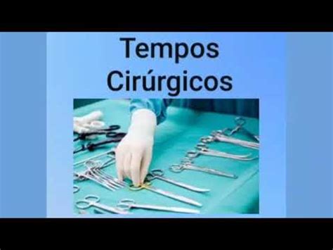 Tempos Cirúrgicos e Instrumentais YouTube