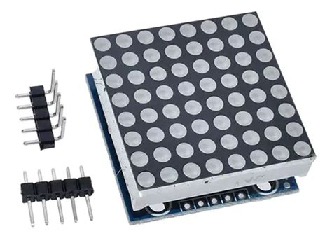 módulo de matriz de puntos led max7219 8x8 módulo de control cuotas