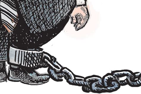 Michael De Adder Cartoon Ball And Chain Pni Atlantic News