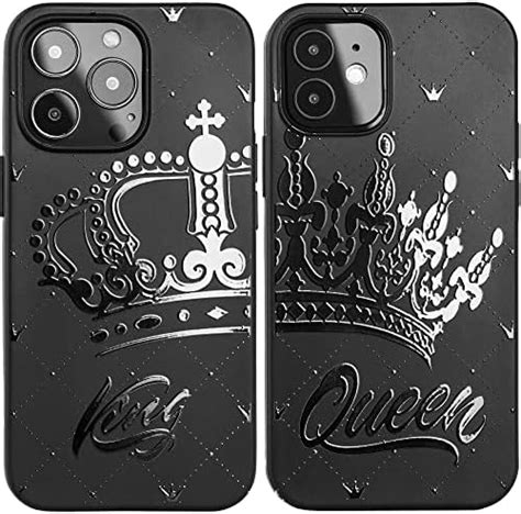 Cavka Black Matching Phone Cases Compatible With Iphone