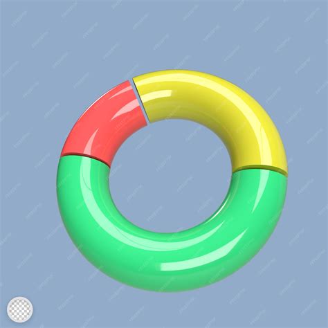 Premium Psd Data Graph 3d Model Cartoon Style Render Illustration