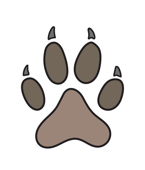 How To Draw A Cat Paw Print Cat Paw Drawing Paw Print Drawing Cat Paw