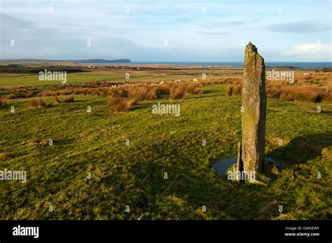Dunnet Head From A Standing Stone On The Hill Of Ria Near Mey