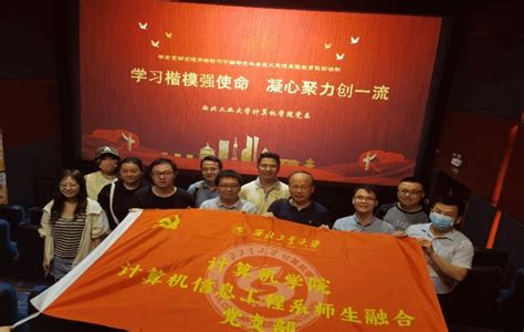 计算机信息工程系师生融合党支部开展《长空之王》观影主题党日活动 计算机学院