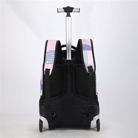 Bes School Bag Wheels Trolley Bag Rolling Backpack Be Sport Swear