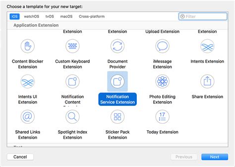 Swift Notification Service Extension For Local Notification Stack