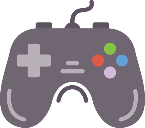 gamepad flat icon 11597317 vector art at vecteezy