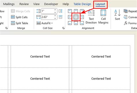 Can Someone Please Tell Me How To Vertically Center A File Folder Label