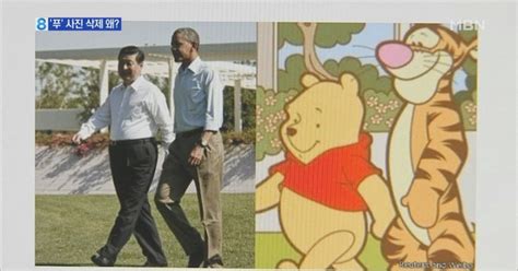 감히 주석을 중국 Sns서 시진핑 비유된 푸우 삭제