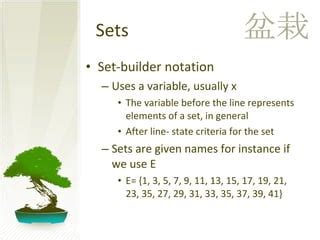 Sets PPT
