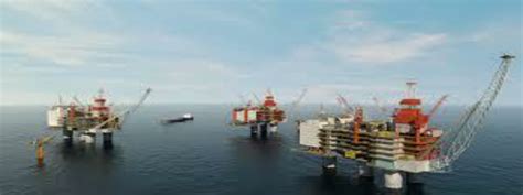 Image Showing The Gullfaks Field And The Three Platforms Ref Image