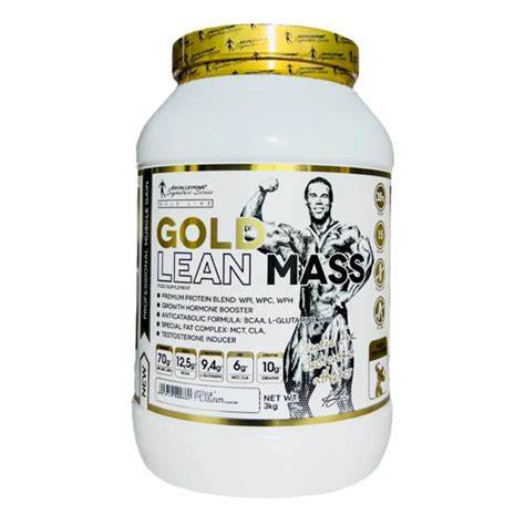 Gold Lean Mass 3kg Kevin Levrone Signature Series Stout Supplements