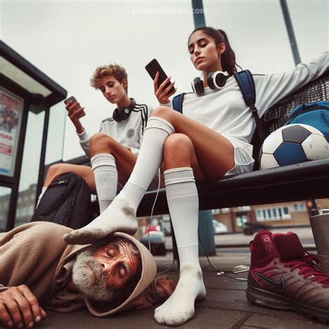 Sniffing Sport Feet 72 Pics