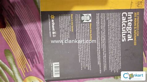 Buy Integral Calculus For Jee Main And Advanced Book In Excellent