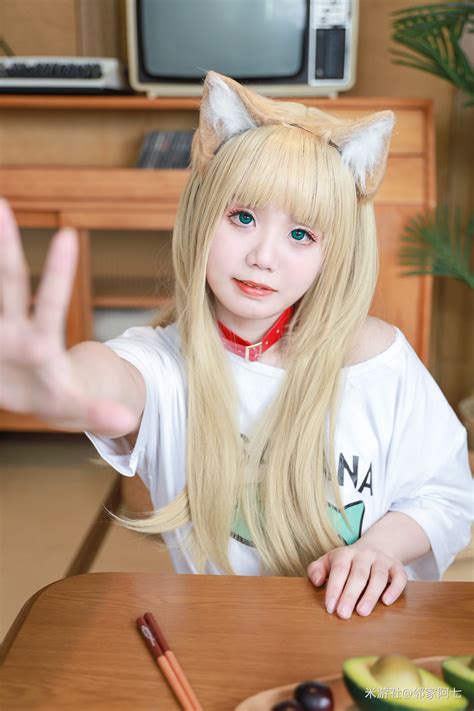 cos40原黄豆粉猫娘 社区大别野 米游社