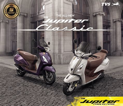 Tvs Jupiter Classic Bs6 Zyada Mileage Features And Specs