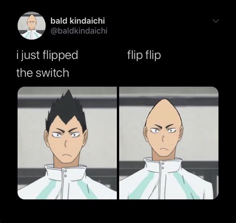 Bald Haikyuu Characters Meme This Page Serves As A Directory For The Notable Characters In The
