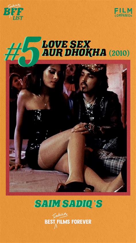 Top 5 Best Indian Films Forever Of Saim Sadiq