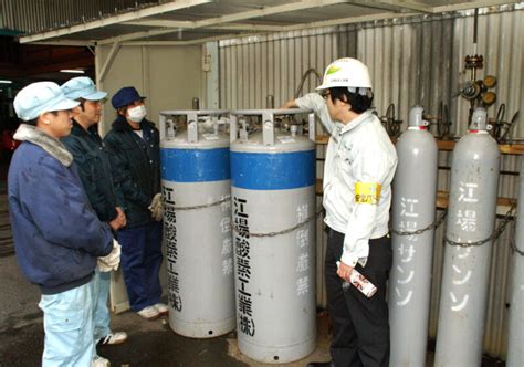 安全管理と設備 江場酸素工業株式会社