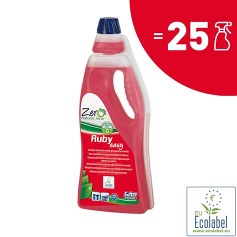 Ruby Easy 超濃縮天然浴室清潔劑 750ml Zero Impact