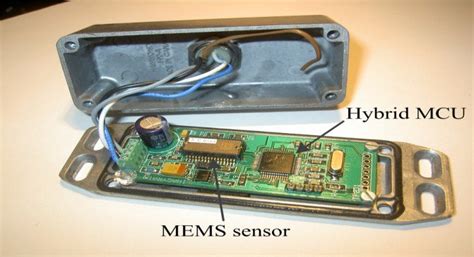 the developed mems sensor prototype without epoxy filling download