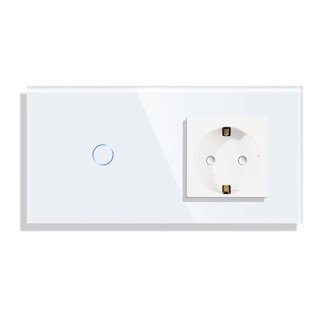 Bingoelec 16a 220v Germany Russia Wall Switch Socket Eu Electrical Sockets And Switches China