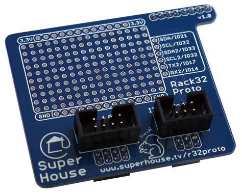 Rack32 Proto Shield Superhouse Automation