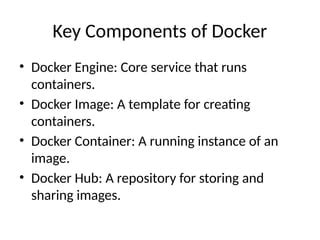 Introduction Basic Installation Docker Container PPT