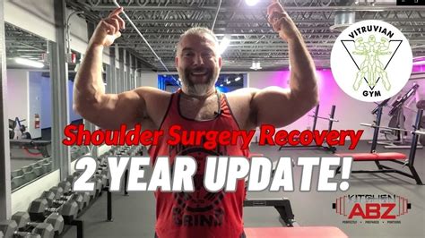 Shoulder Surgery Recovery Bicep Tenodesis Long Bicep Head Video 9 Update 2 Years Later