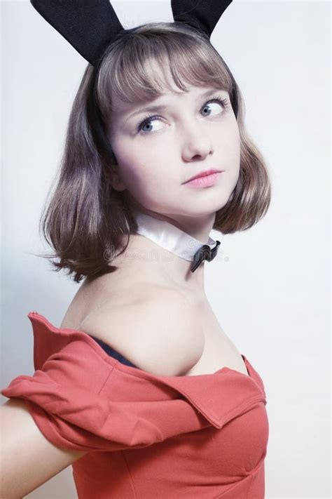 Portrait Of Beautiful Young Woman Stock Image Image Of Caucasian