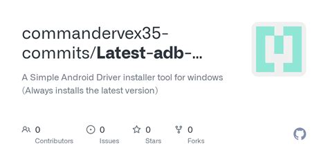 Tool Latest Adb Fastboot And Usb Driver Installer Tool For Windows