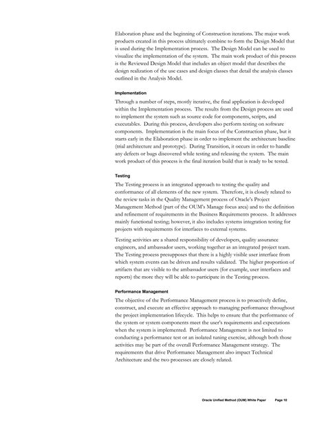 Oracle Unified Method 069204 Pdf Computer Software And Applications