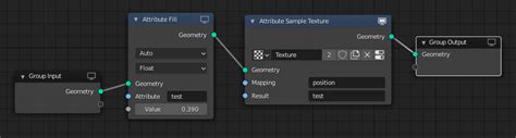 blender attribute sample texture