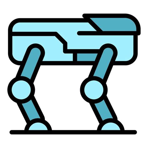 Premium Vector Dog Robot Icon Outline Vector Future Android Cute Bot
