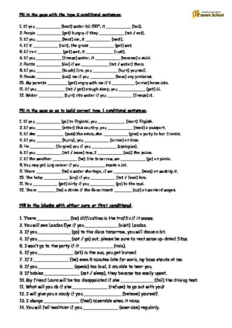 zero and first conditional pdf pdfcoffee