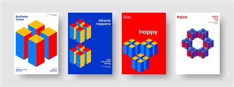 Template Brosur Abstrak Desain Banner Terisolasi Tata Letak Laporan