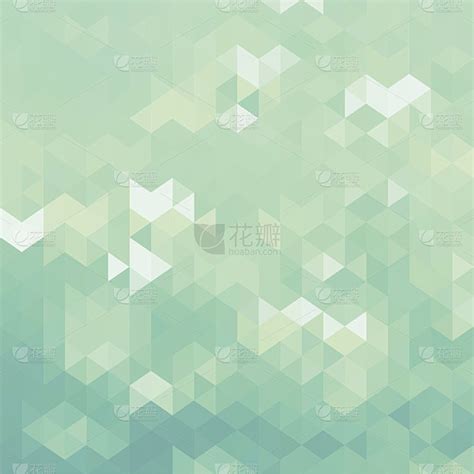时尚的马赛克背景与绿松石绿色色调