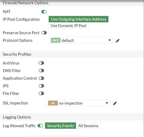 FortiGate Port Forwarding V7