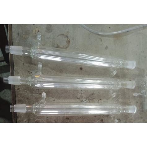 Air Cooled Borosilicate Glass Distillation Condenser Set For Chemical