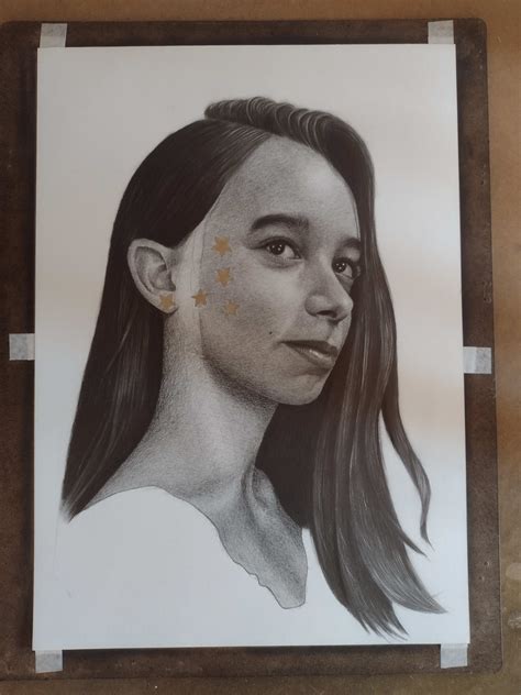 My Project For Course Contemporary Portraits With Graphite Domestika