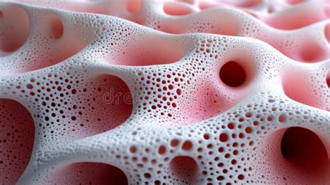 A Dynamic Abstract Illustration Of A Molecular Structure With Pink Colors And Radiant Details