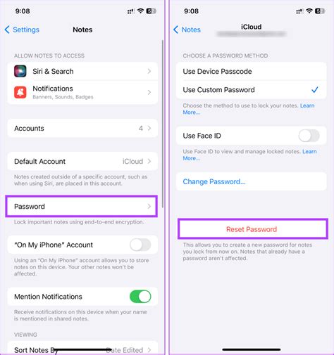 How To Unlock Notes When Password Is Forgotten On Mac And IPhone Guiding Tech