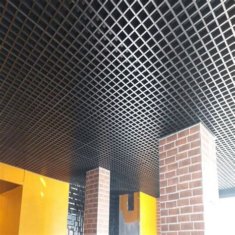 Open Cell Ceiling T15 100 100 Mm Open Cell Ceiling Full Set Black