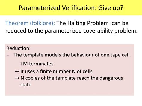 Ppt Keeping A Crowd Safe On The Complexity Of Parameterized Verification Powerpoint