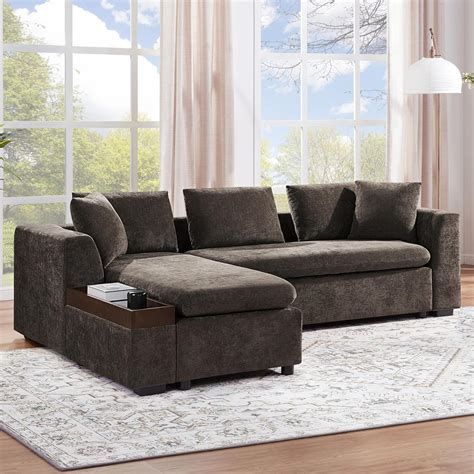 Ball And Cast Modular L Shaped Sectional Sofa With Storage