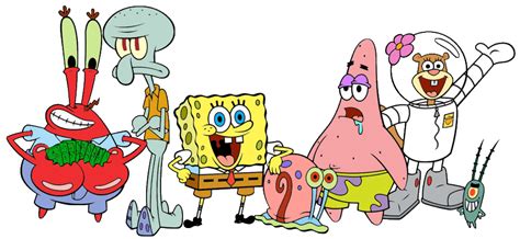 Spongebob Characters Png