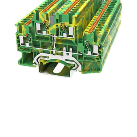 Ds Series Double Decker Spring Clamp Terminal 25mm Earth Eltech